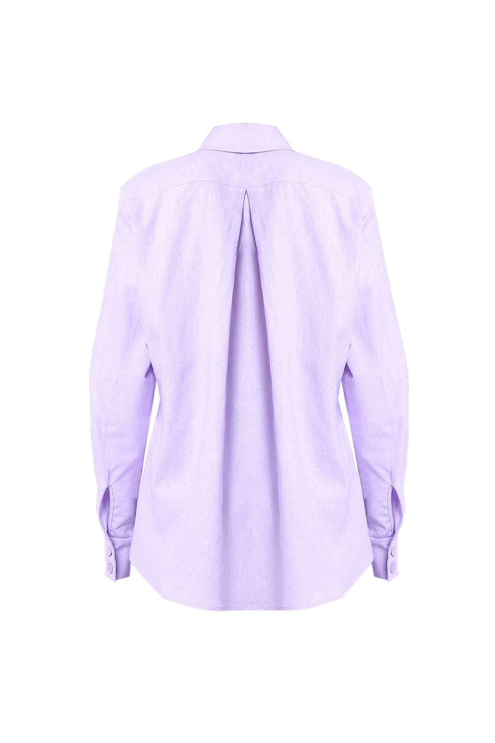 Violet Linen Classic Shirt – YASYA MINOCHKINA